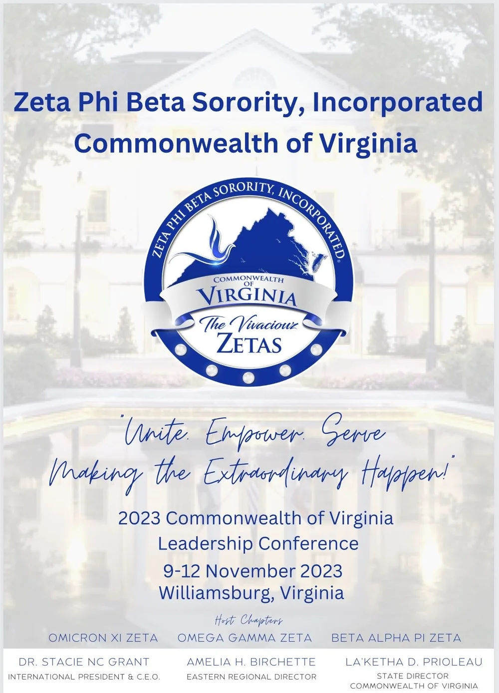 Commonwealth of Virginia Zetas