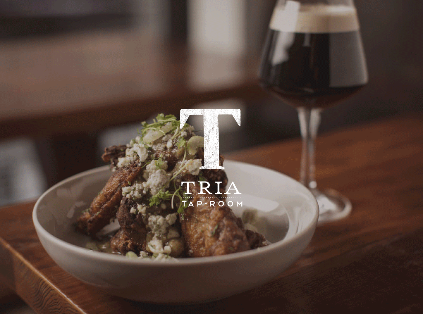 Tria Taproom Brand Identity, Print & Signage — It's Super | A Branding ...