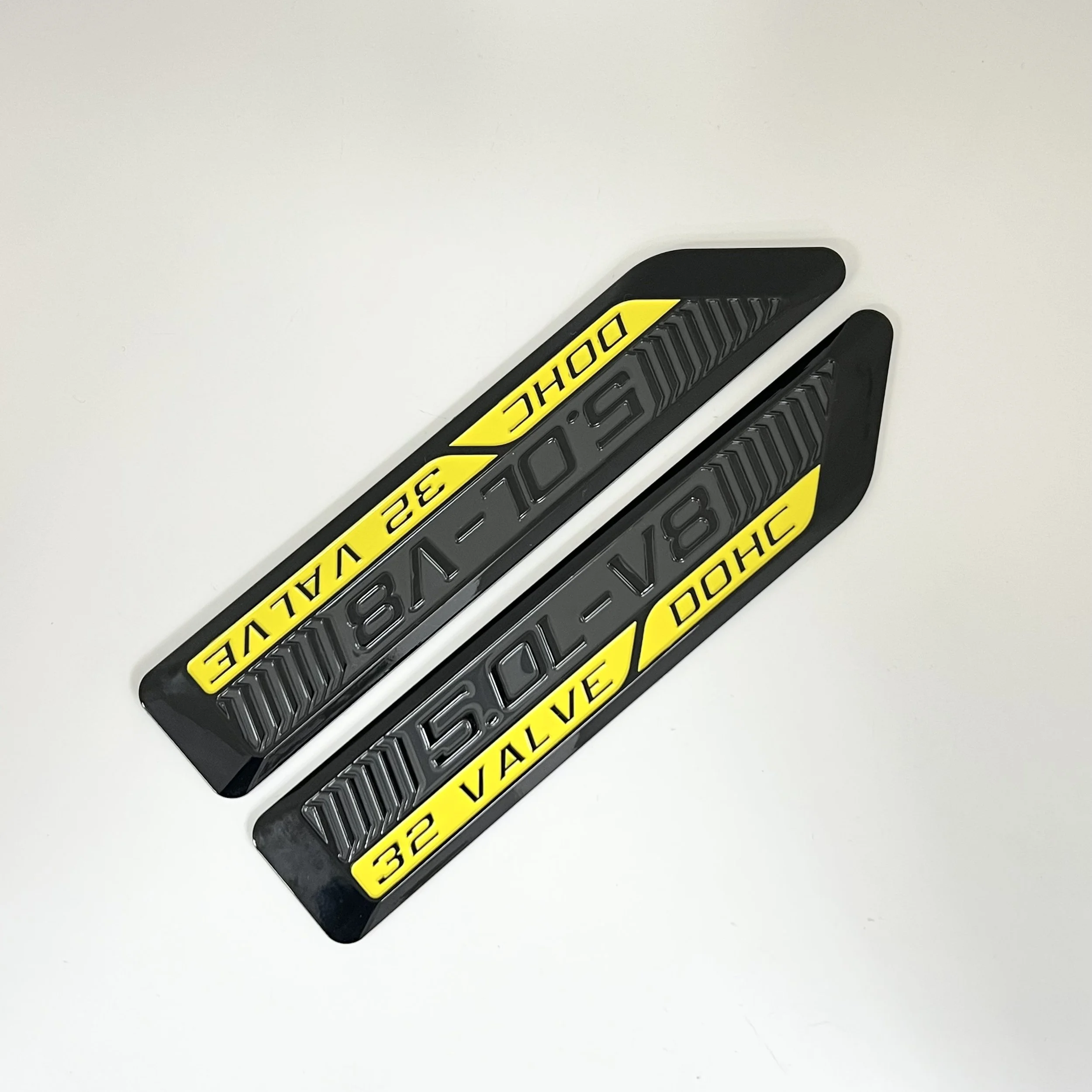 5.0L-V8 32 VALVE DOHC Premium Custom Emblem — Soler Performance LLC