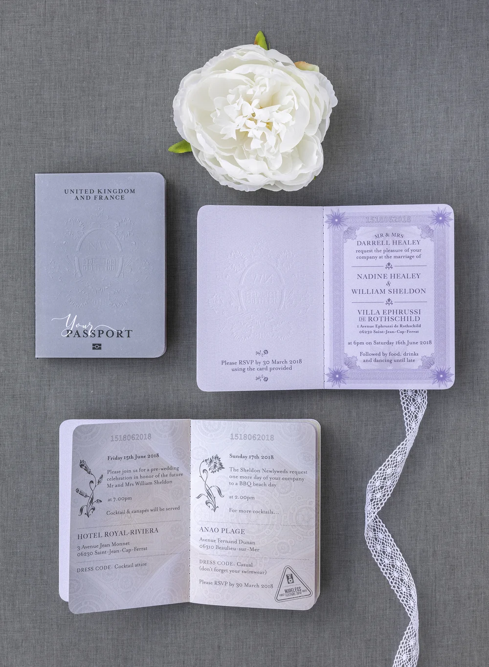 Villa Ephrussi Wedding — Louise Richardson