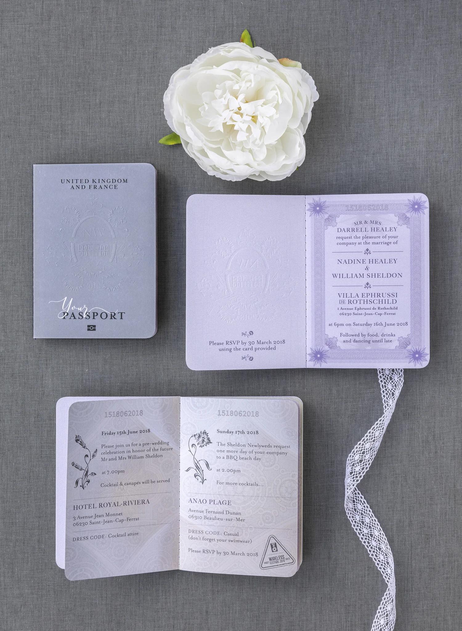 Villa Ephrussi Wedding — Louise Richardson