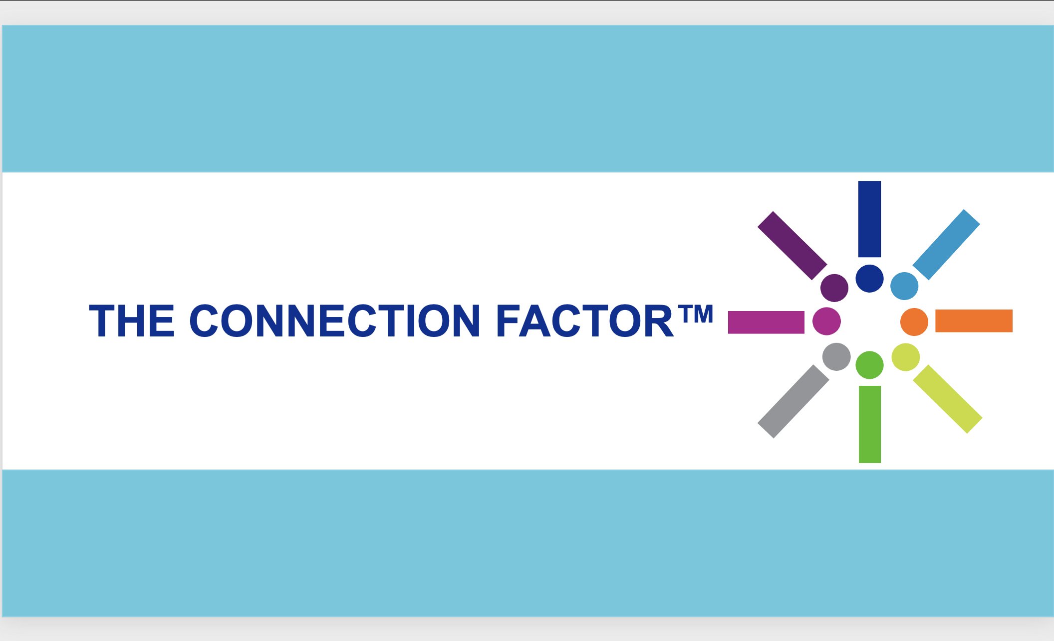 THE CONNECTION FACTOR — Momenteam