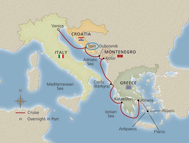 Split, Croatia — Mapping the path