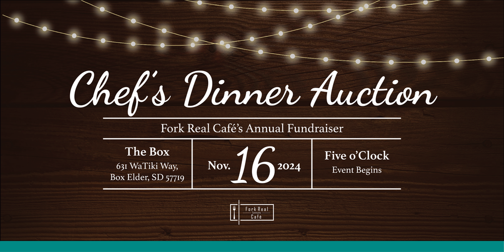 3rd Annual Chef’s Dinner Auction — Fork Real Community Café