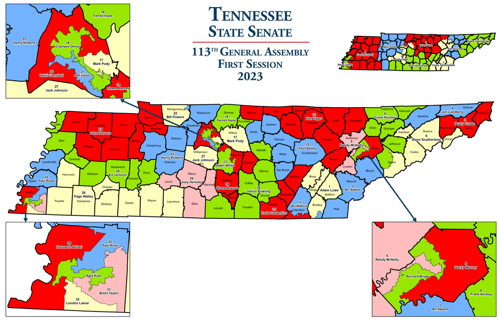 TN DISTRICT MAPS — TNDEMCCA