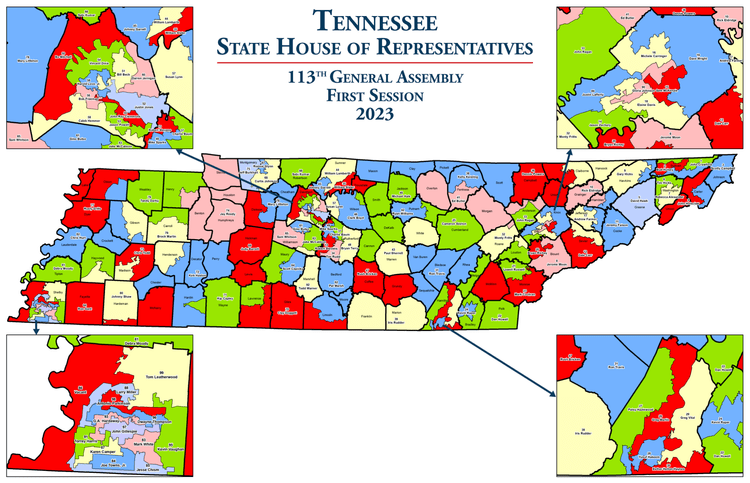 TN DISTRICT MAPS — TNDEMCCA