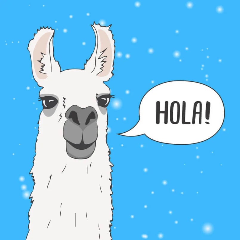 Spanish Class Cartoon