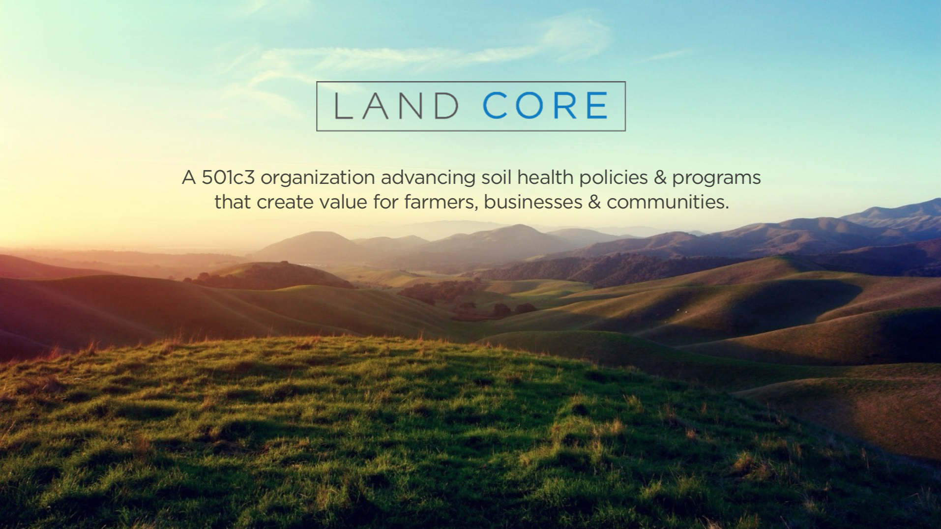 About — Land Core