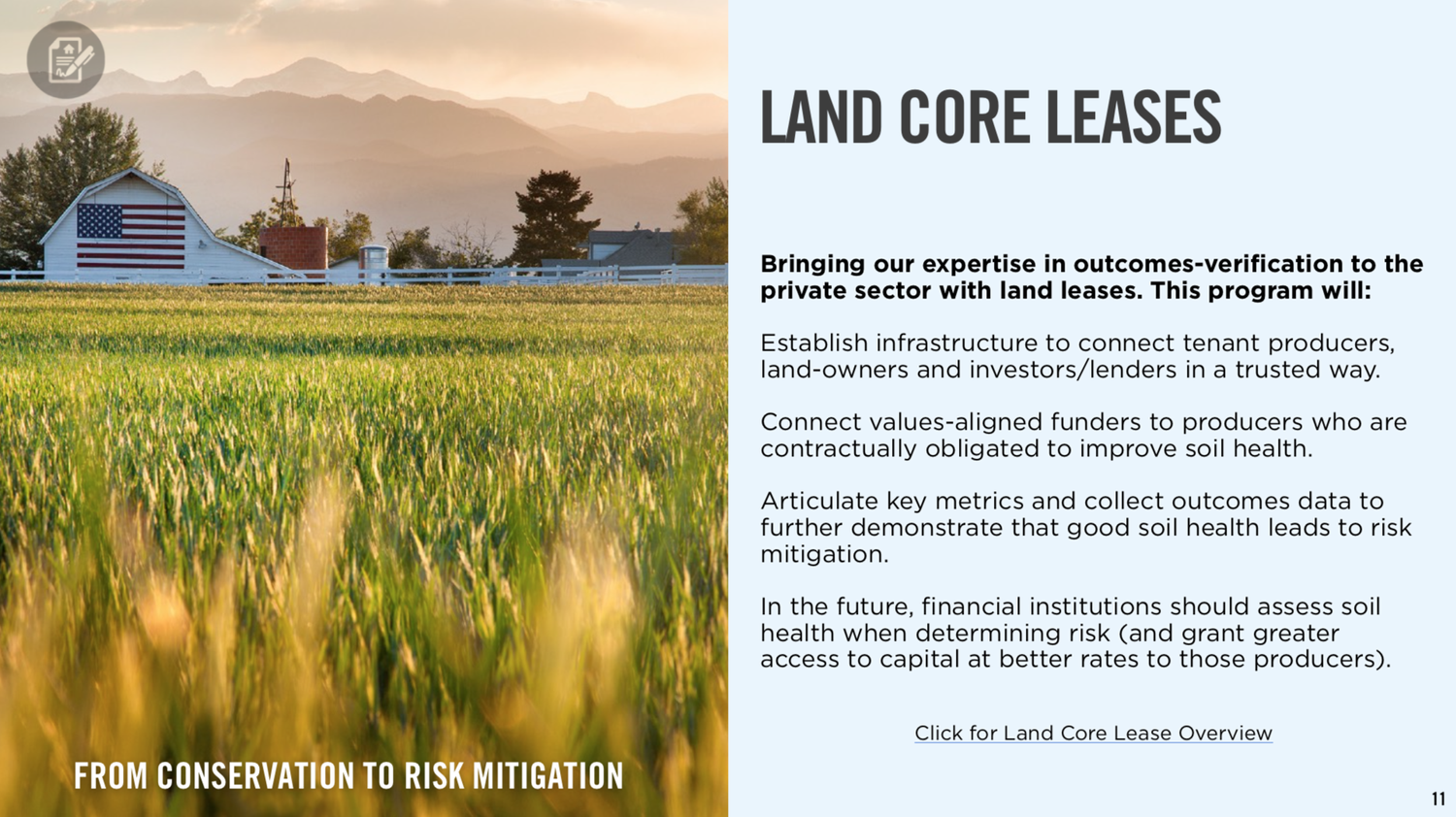 About — Land Core