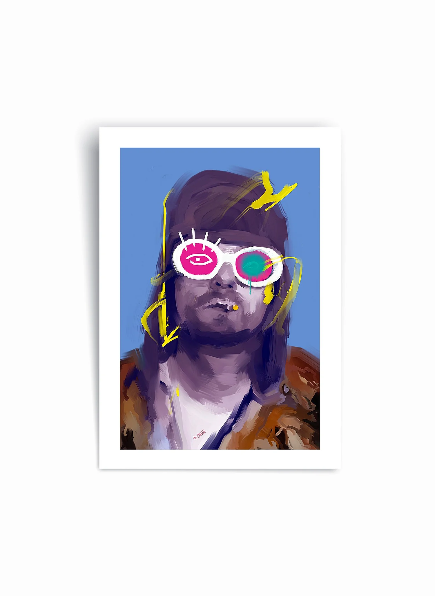 Kurt Cobain Art