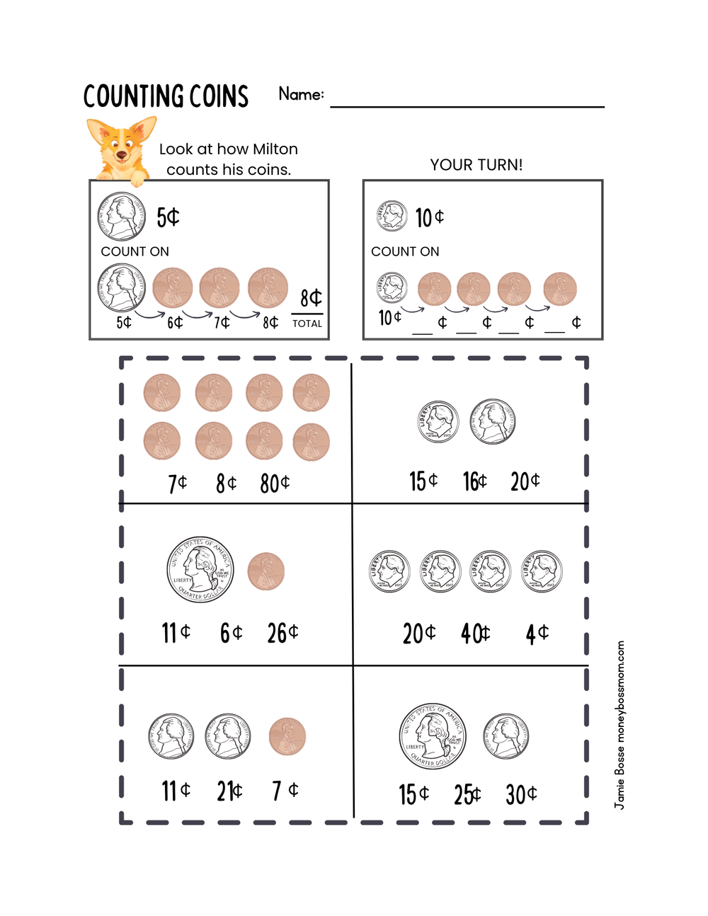 FREE RESOURCES — Milton the Money Savvy Pup