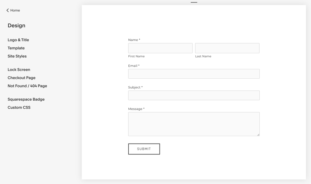 How to Make Your Squarespace Contact Form Look on Brand | Eleanor Stones