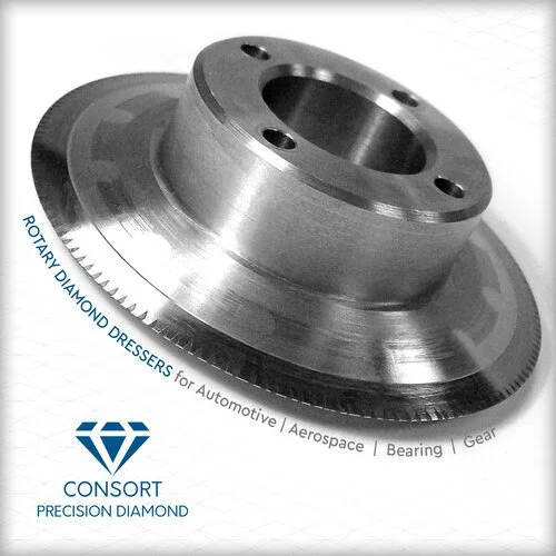 Custom Rotary Diamond Dressers in as little as 4 weeks