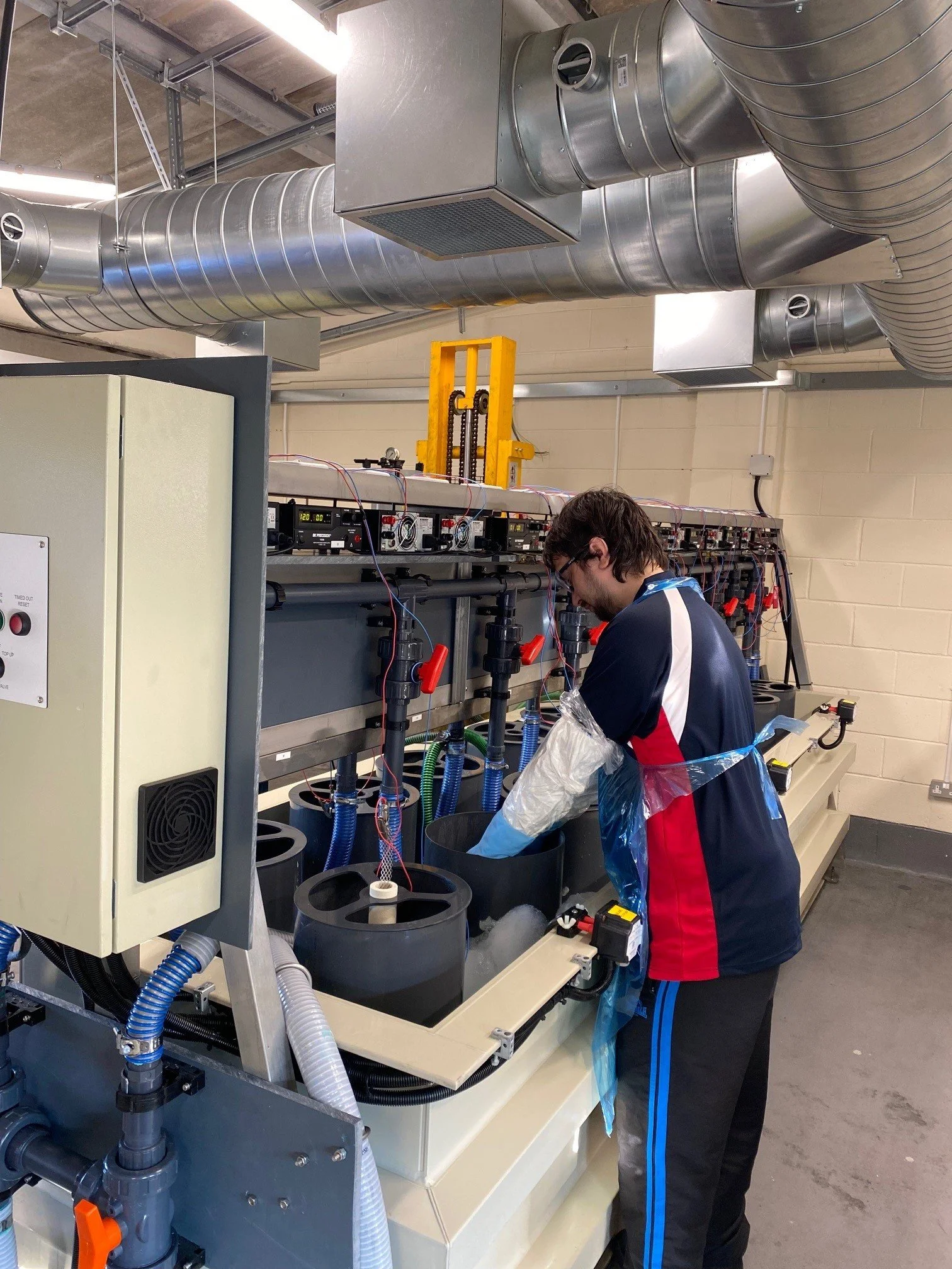 Plating Lab Expanding for Increasing Demand