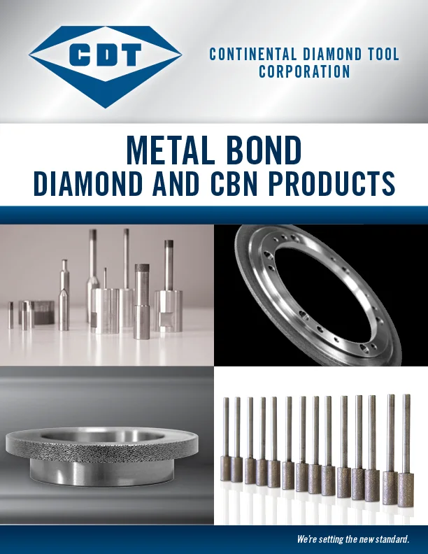 Metal Bond Diamond & CBN Grinding Wheels and Tools