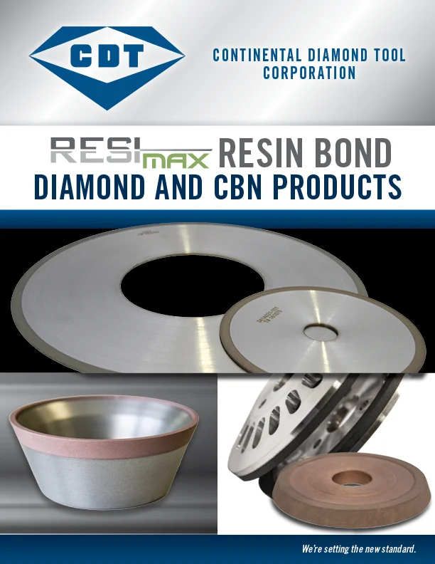 Resin Bond Diamond & CBN Grinding Wheels and Tools