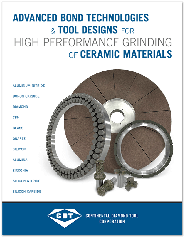 Superabrasive Grinding Technology for Ceramic Industry