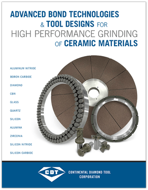 Superabrasive Grinding Technology for Ceramic Industry