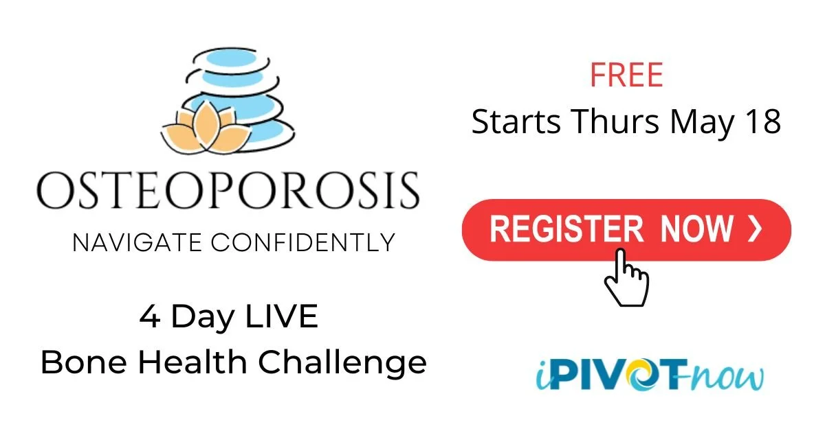 Free 4-Day Bone Health Challenge: Navigate Osteoporosis Confidently ...