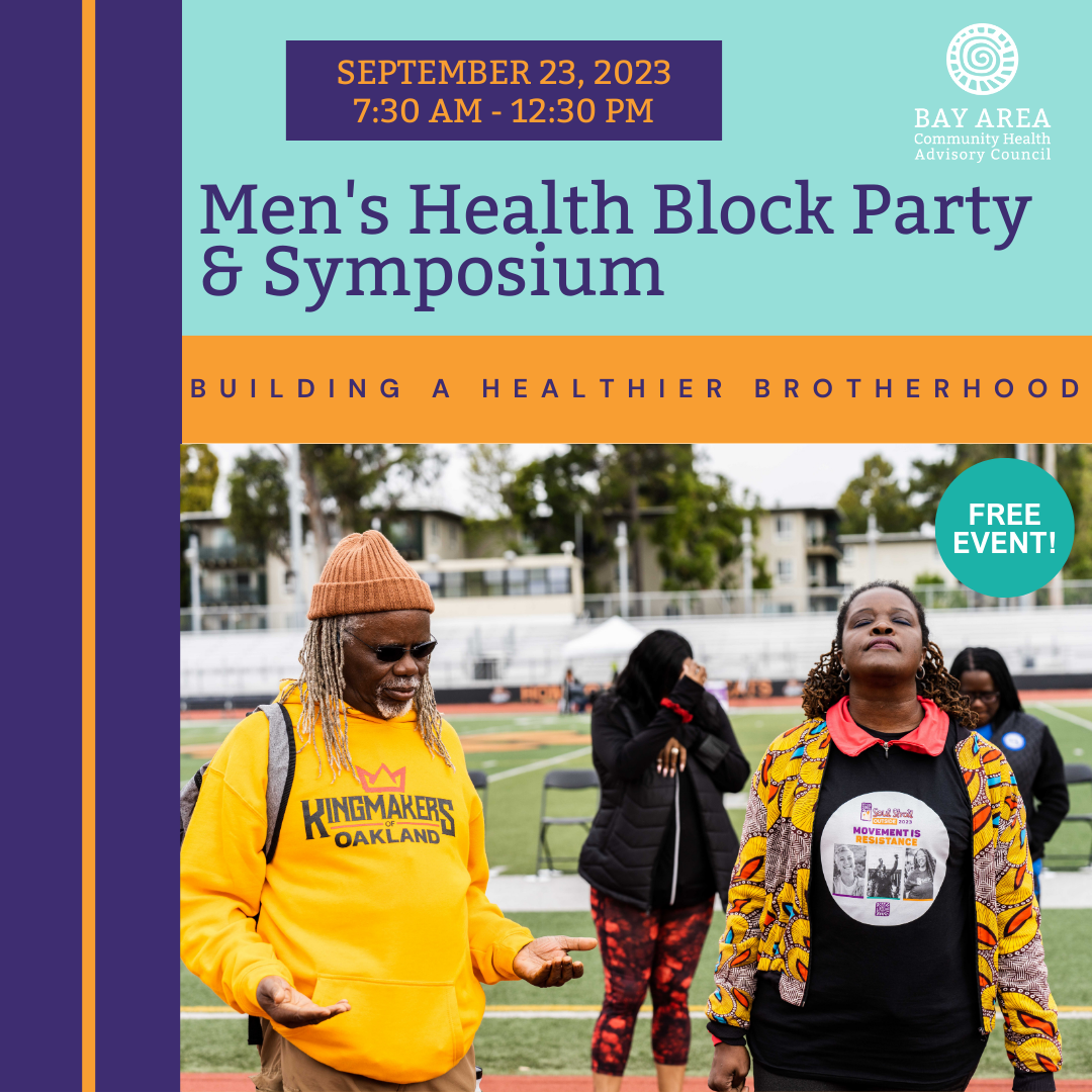 Join Me at the Men's Health Block Party & Symposium: Building a ...