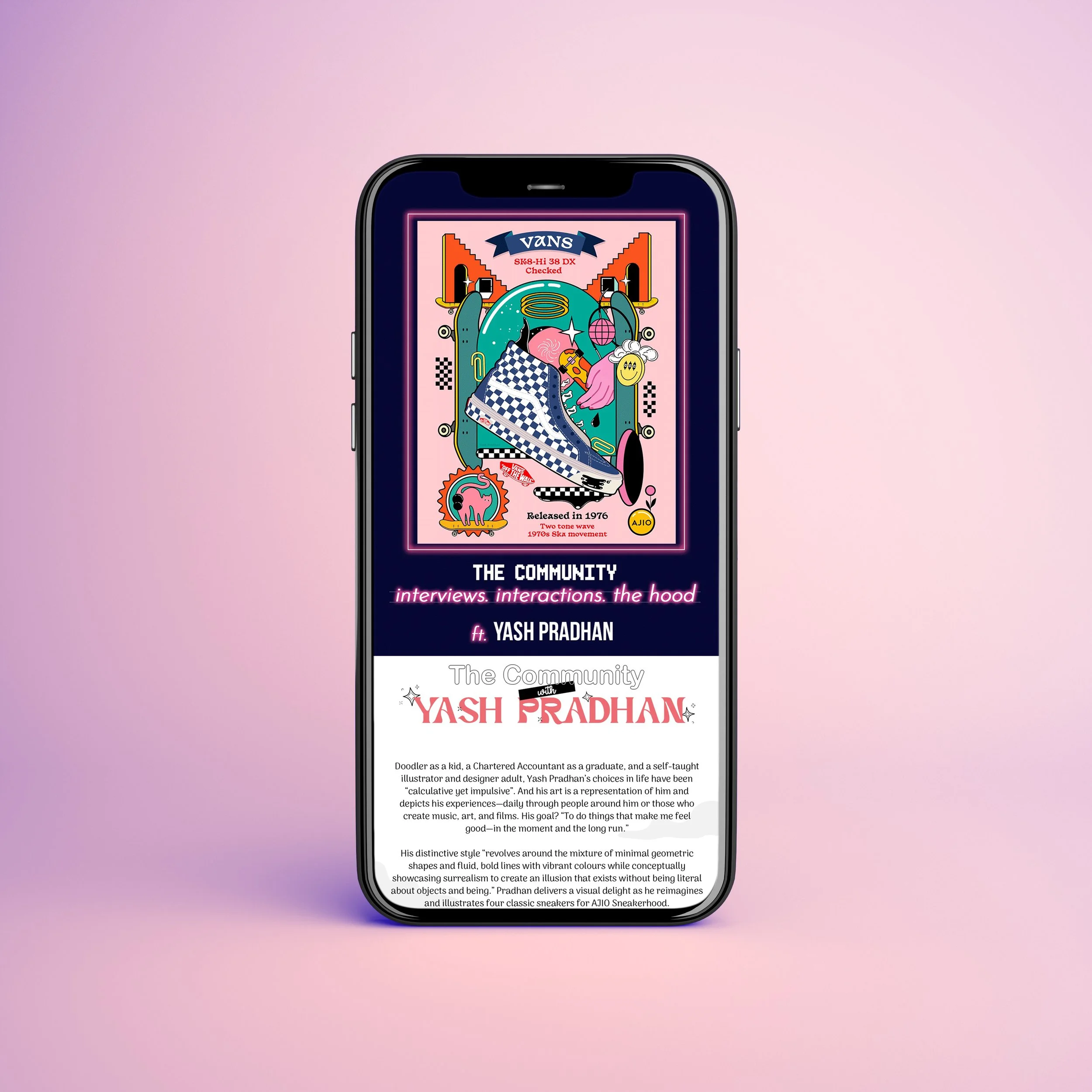 Ajio Sneakerhood — Yash Pradhan