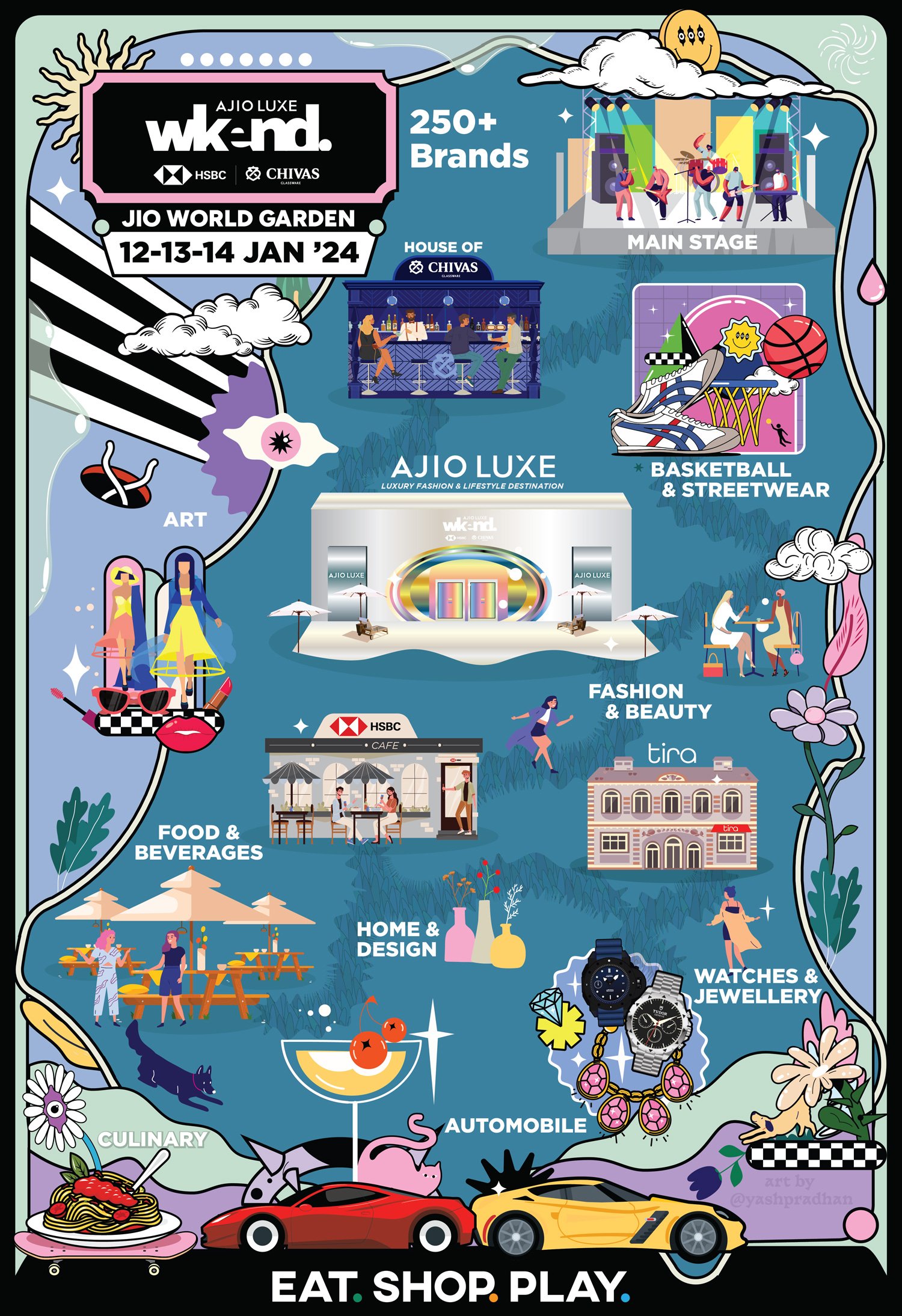 Ajio Luxe Wkend 2024 - ET Front Page — Yash Pradhan
