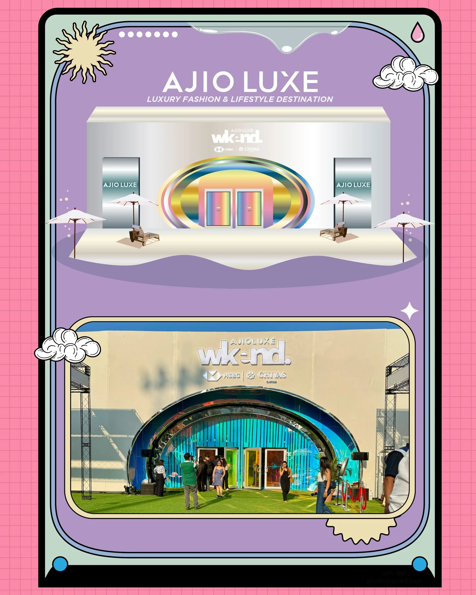 Ajio Luxe Wkend 2024 - ET Front Page — Yash Pradhan