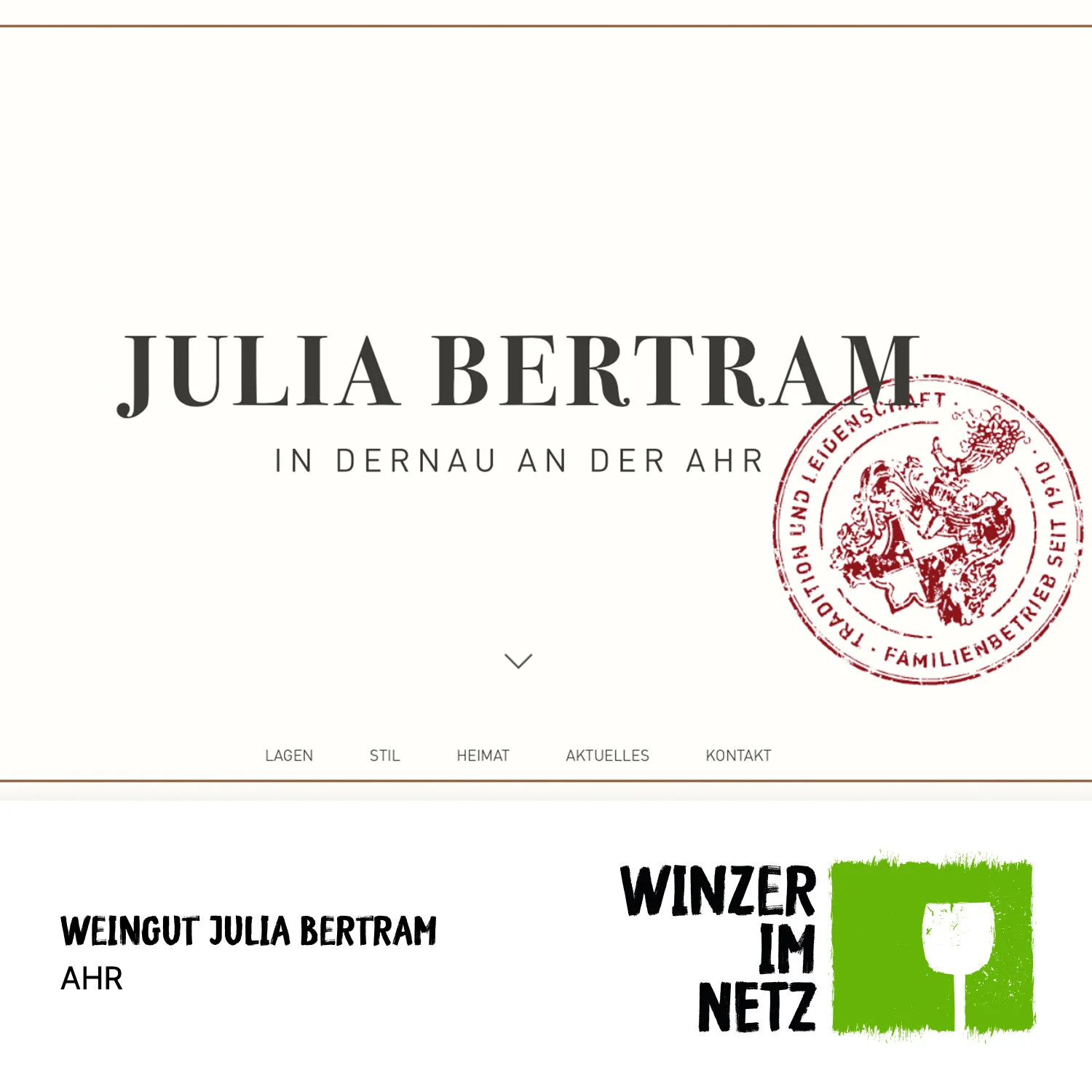 Weingut Julia Bertram — jointhe.team