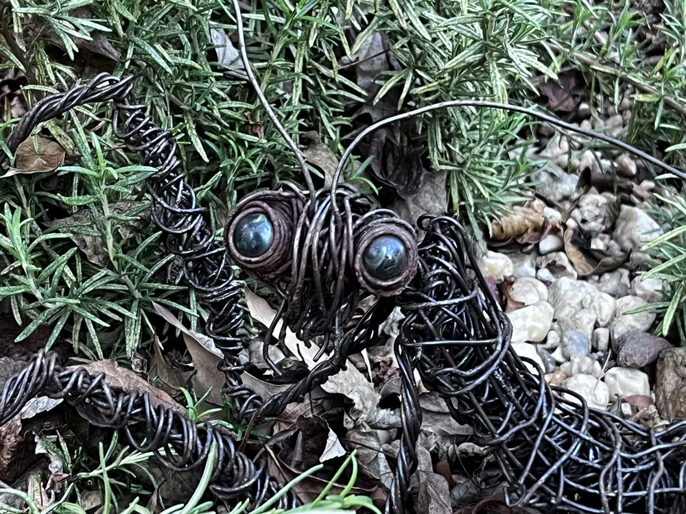 Garden Art & Arch in the Bee Better Naturally Garden — Bee Better ...