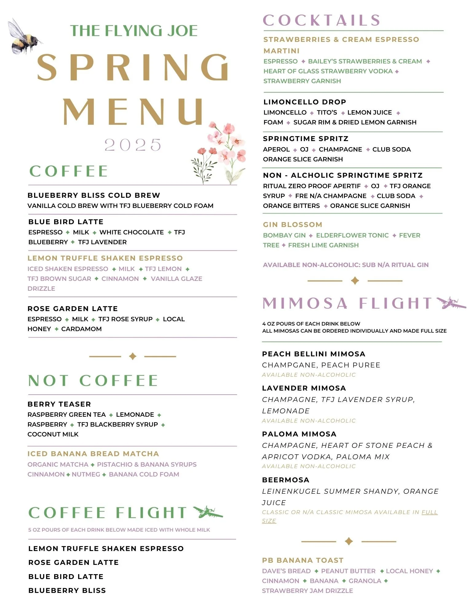 Seasonal — The Flying Joe