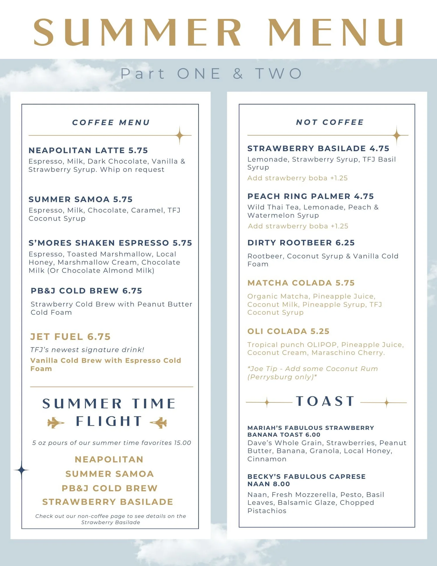 Seasonal — The Flying Joe