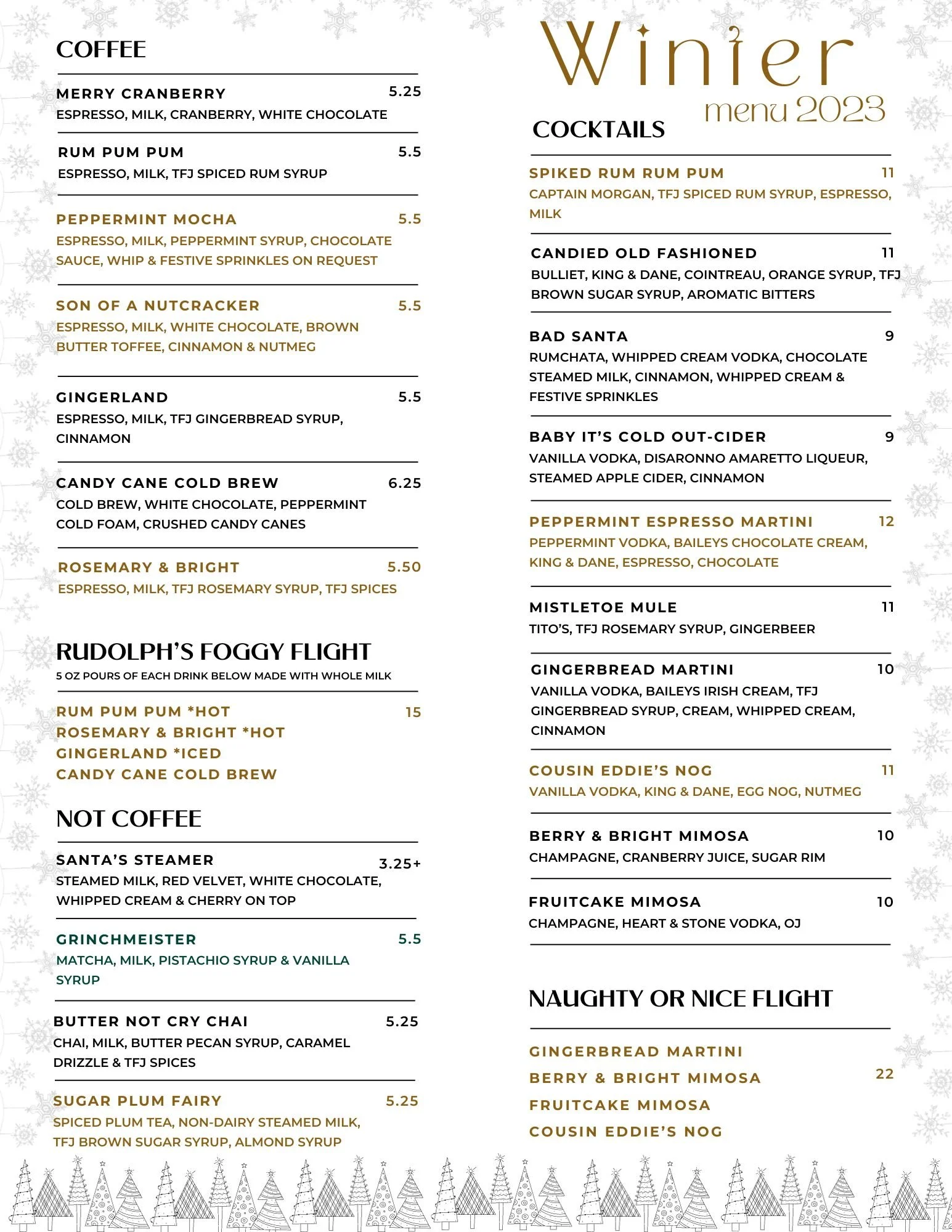 Seasonal — The Flying Joe