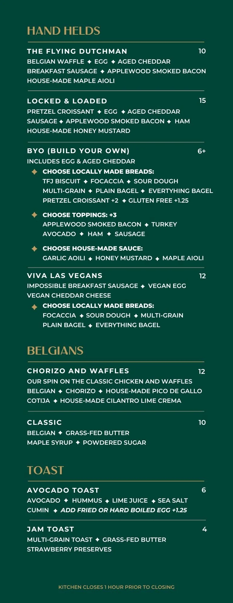 Food — The Flying Joe
