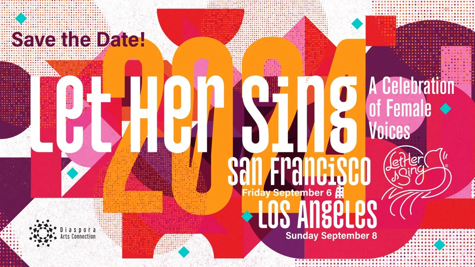 Let Her Sing 2023: A Celebration of Female Voices — Diaspora Arts ...