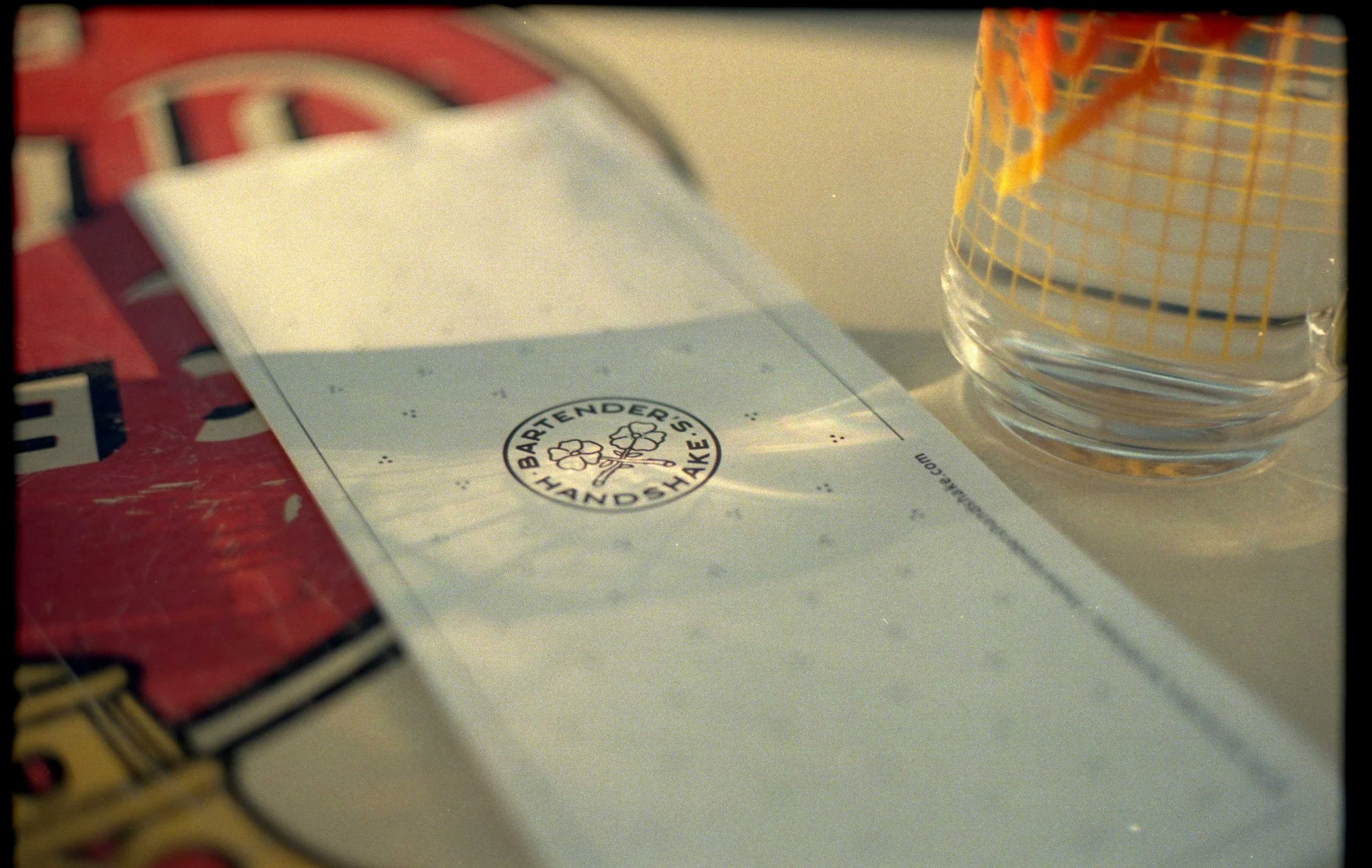 Menu — THE BARTENDER'S HANDSHAKE