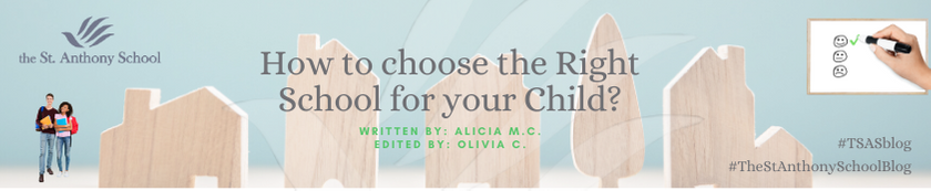 How to choose the Right School for your Child? — The St. Anthony School