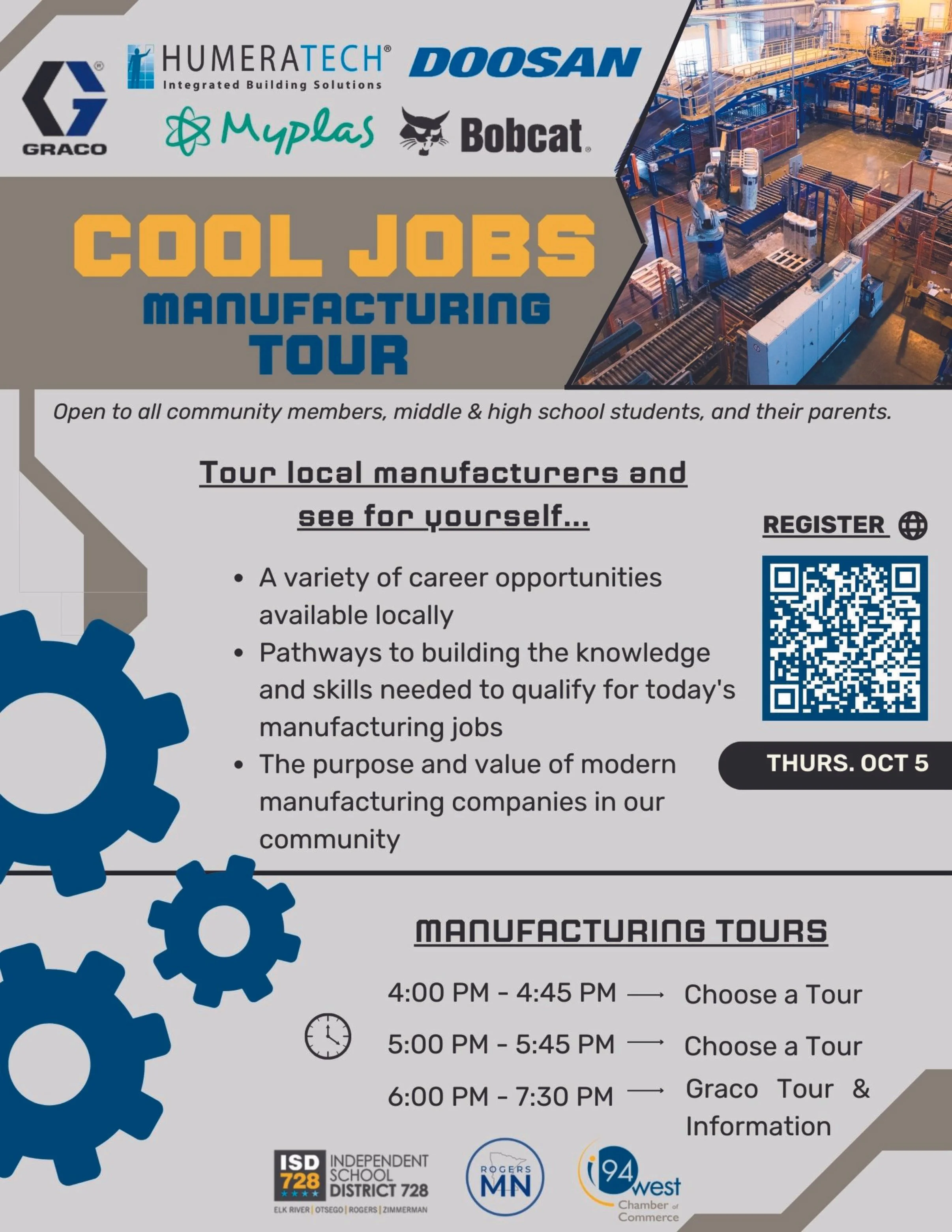 Cool Jobs Tour 2023 — City of Rogers, MN