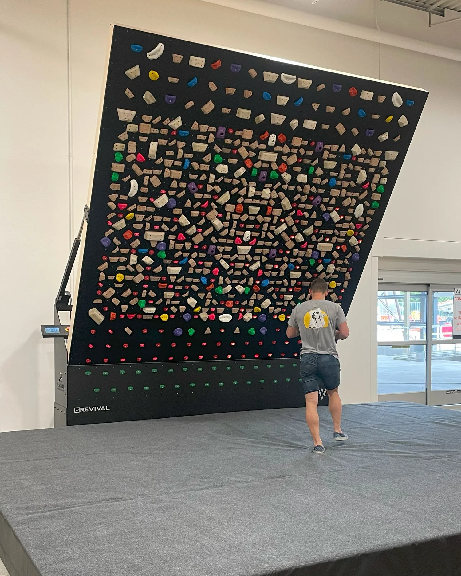 Adjustable Climbing Wall — Revival Climbing Coalition
