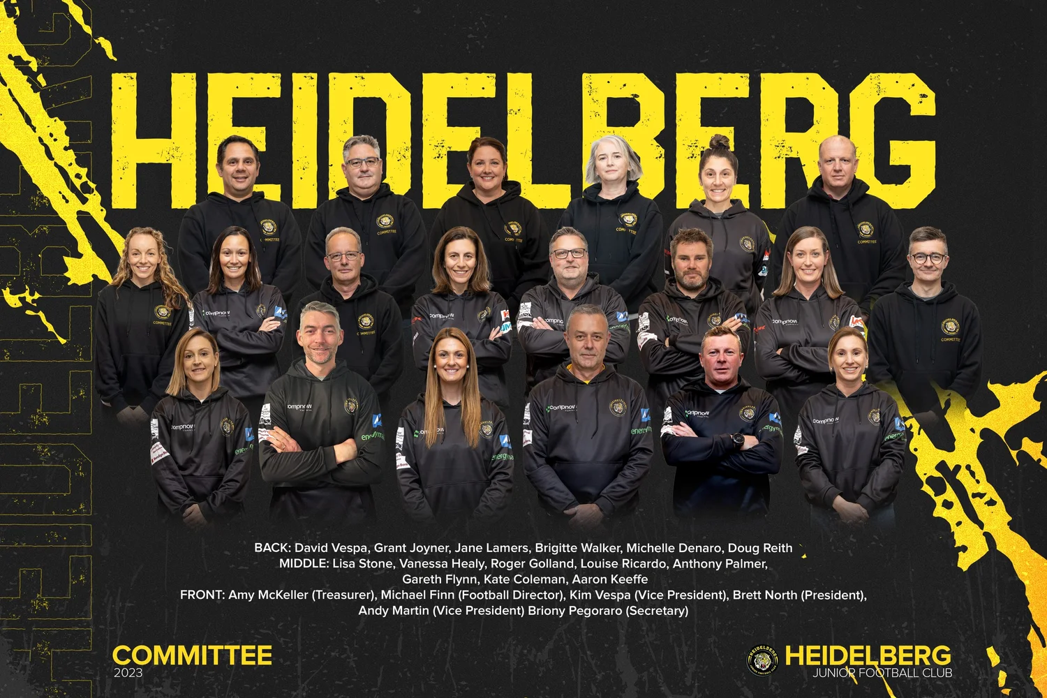 Committee — Heidelberg Junior Football Club