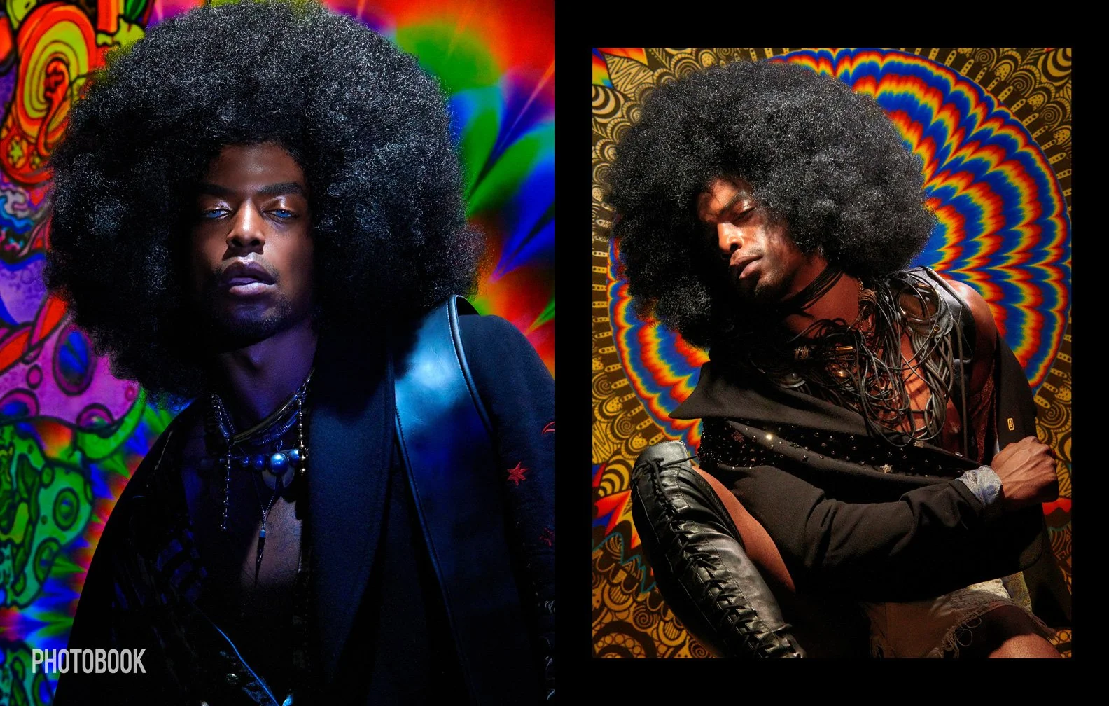 Jonzu Jones Poses in Jimi Hendrix Inspired Photoshoot from Voodoo Chile ...