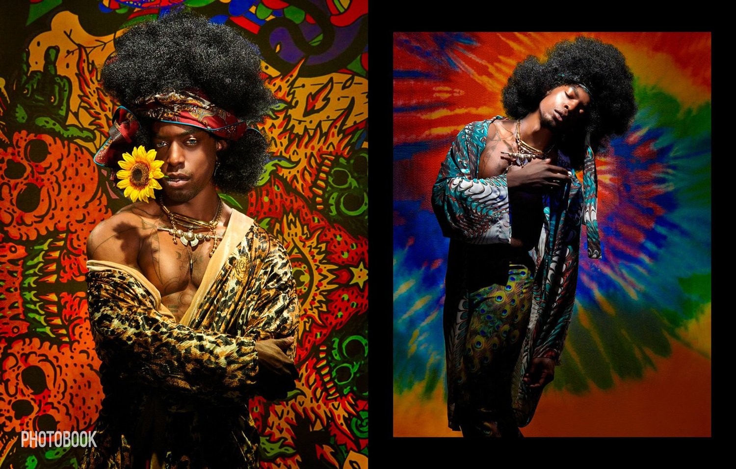 Jonzu Jones Poses in Jimi Hendrix Inspired Photoshoot from Voodoo Chile ...