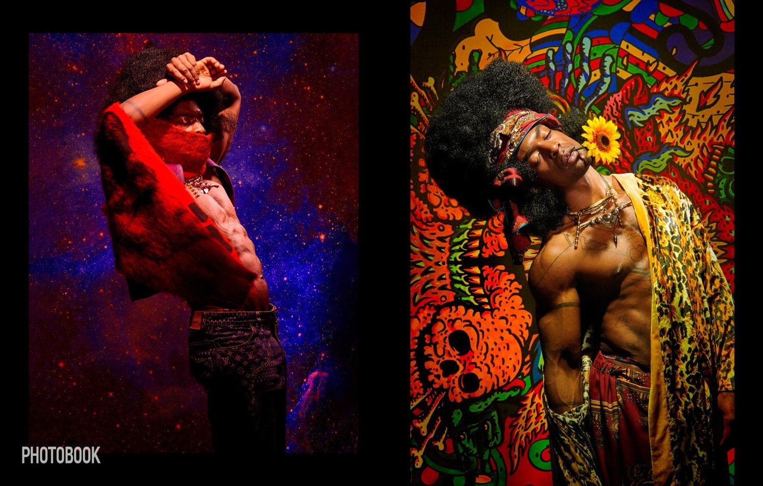 Jonzu Jones Poses in Jimi Hendrix Inspired Photoshoot from Voodoo Chile ...