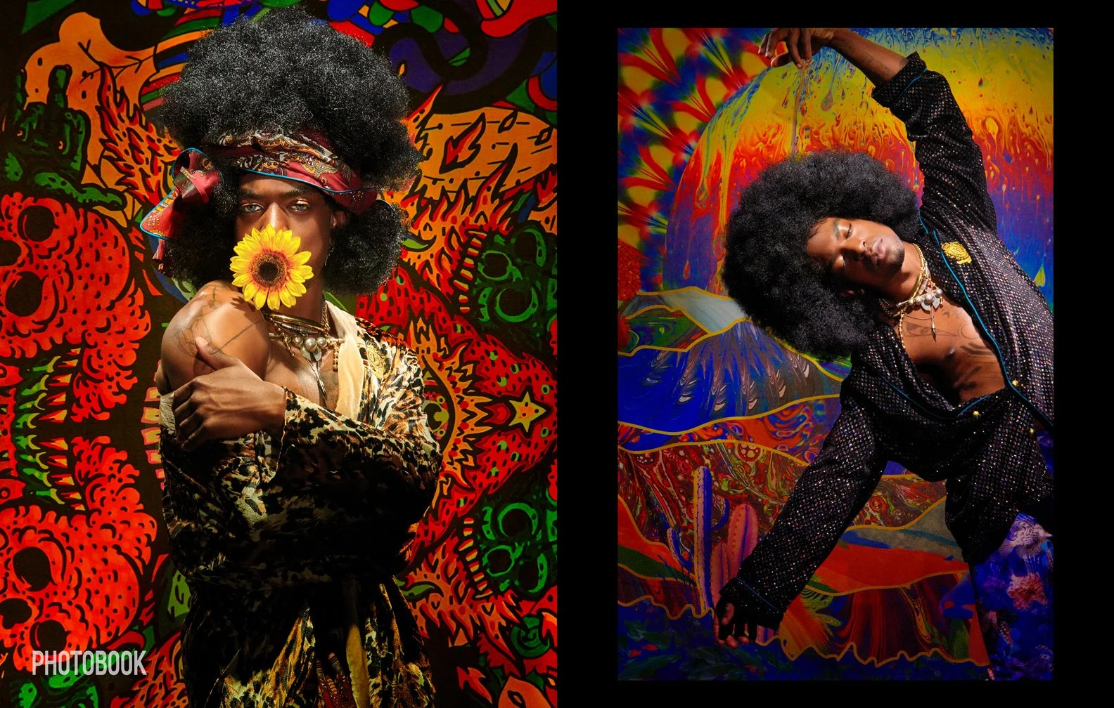 Jonzu Jones Poses in Jimi Hendrix Inspired Photoshoot from Voodoo Chile ...