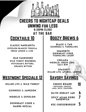 Late Night Happy Hour