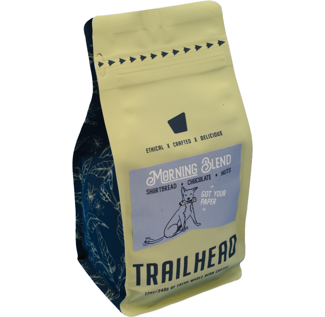 Morning Blend Medium and Dark Roast Premium Coffee — TRAILHEAD COFFEE ROASTERS