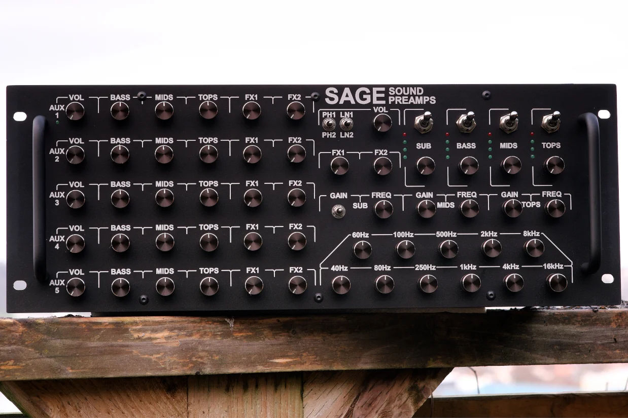 SAGE SOUND — 4u REGGAE PREAMP