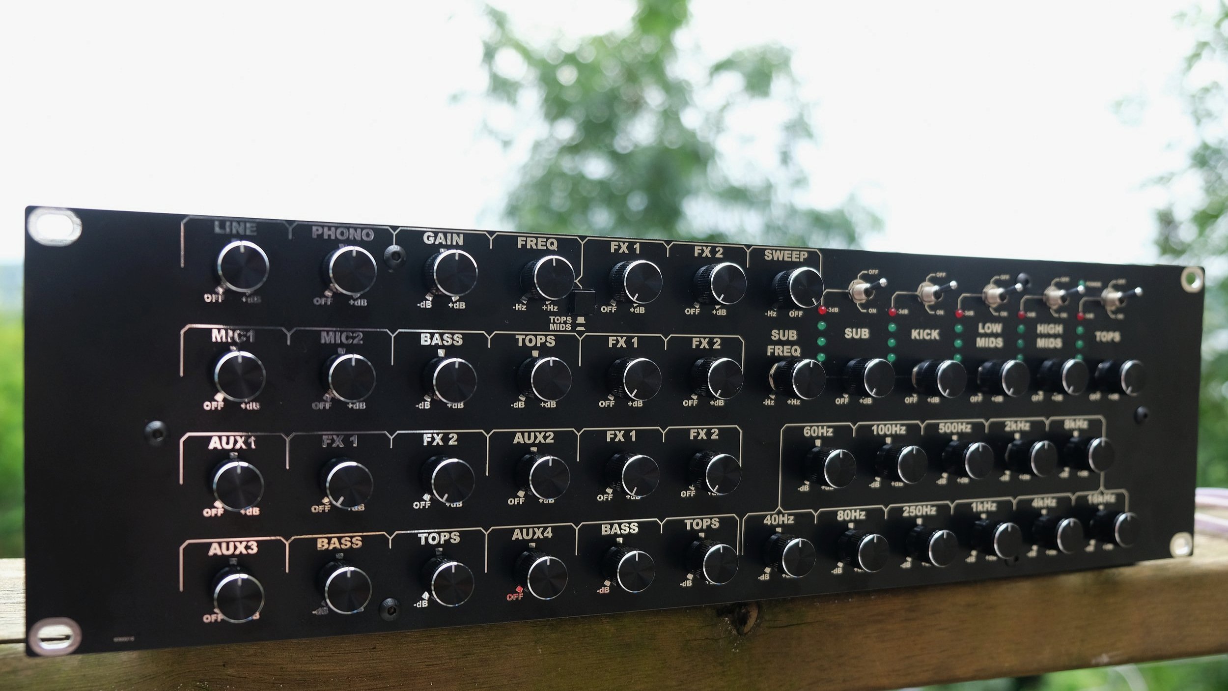 SAGE SOUND — 3u REGGAE PREAMP