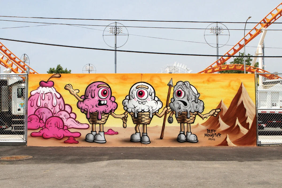Graffiti Monster Art