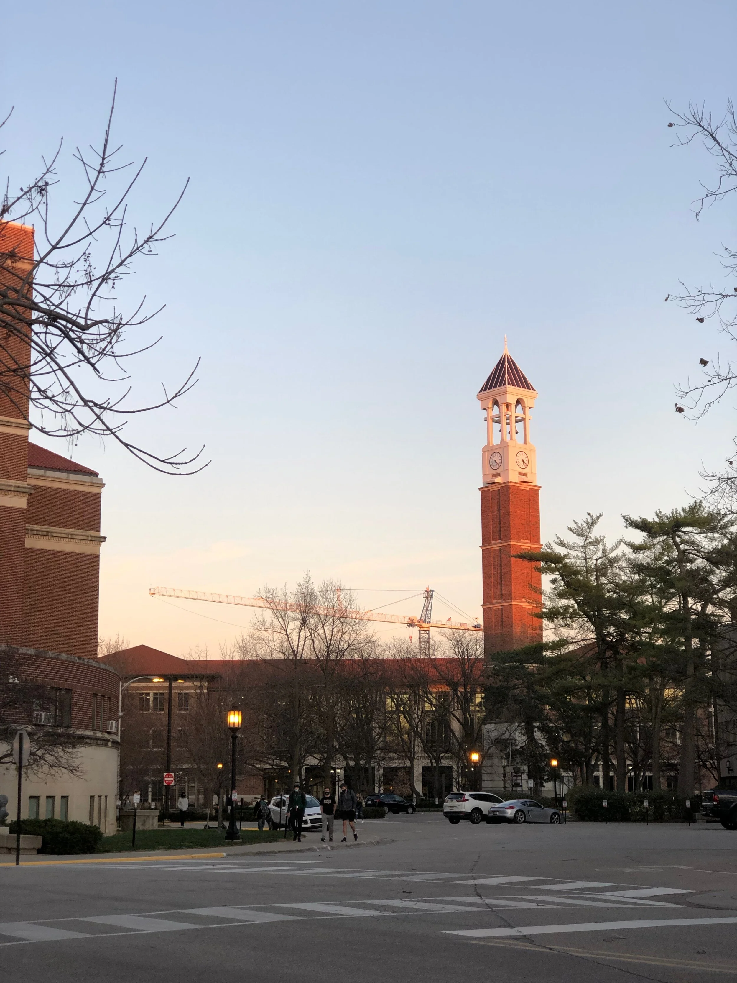 Purdue Bell Tower Rocket — currently.