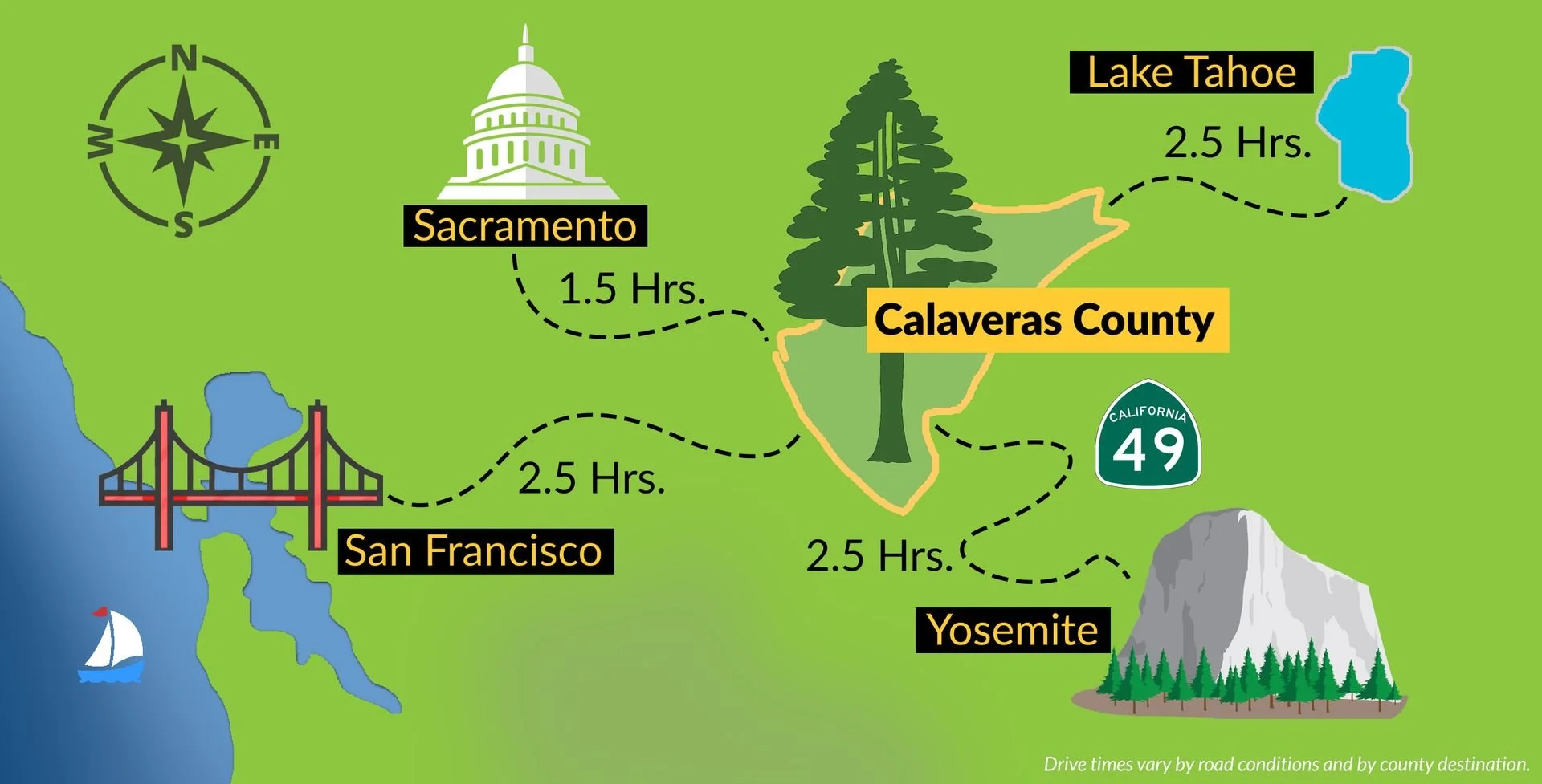 calaveras county visitors bureau — The Vow - A Gold Country Magazine
